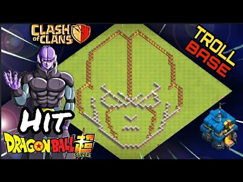 troll base th 12 coc Hit DRAGON BALL Clash of Clans