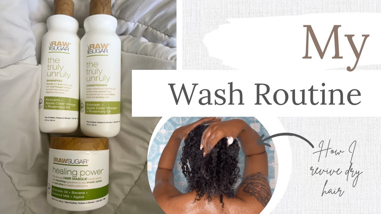 My Full Curly Hair Wash Day Routine | Hydrating Wash Day - YouTube