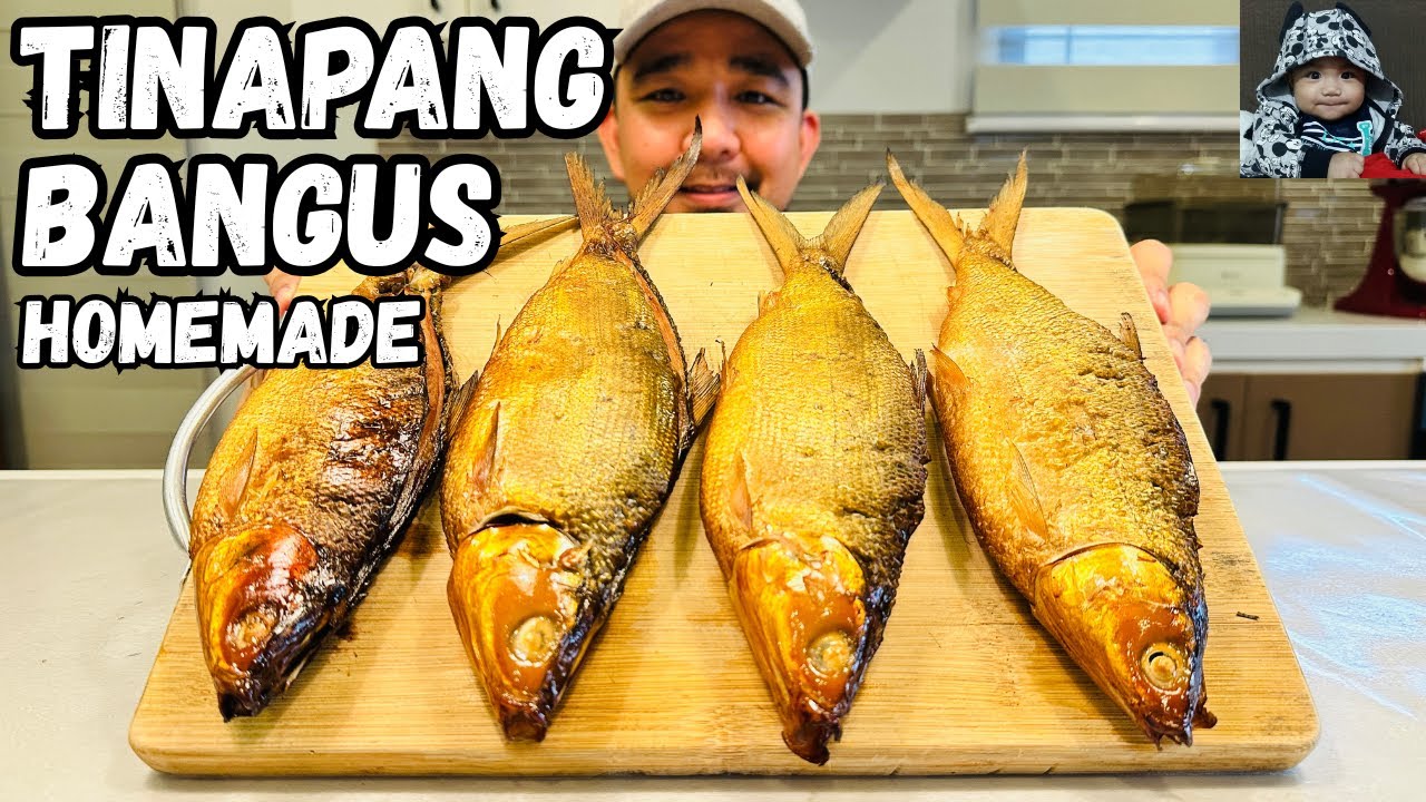 How to Make Tinapang Bangus | Homemade Smoked Milkfish #HomemadeTinapa ...