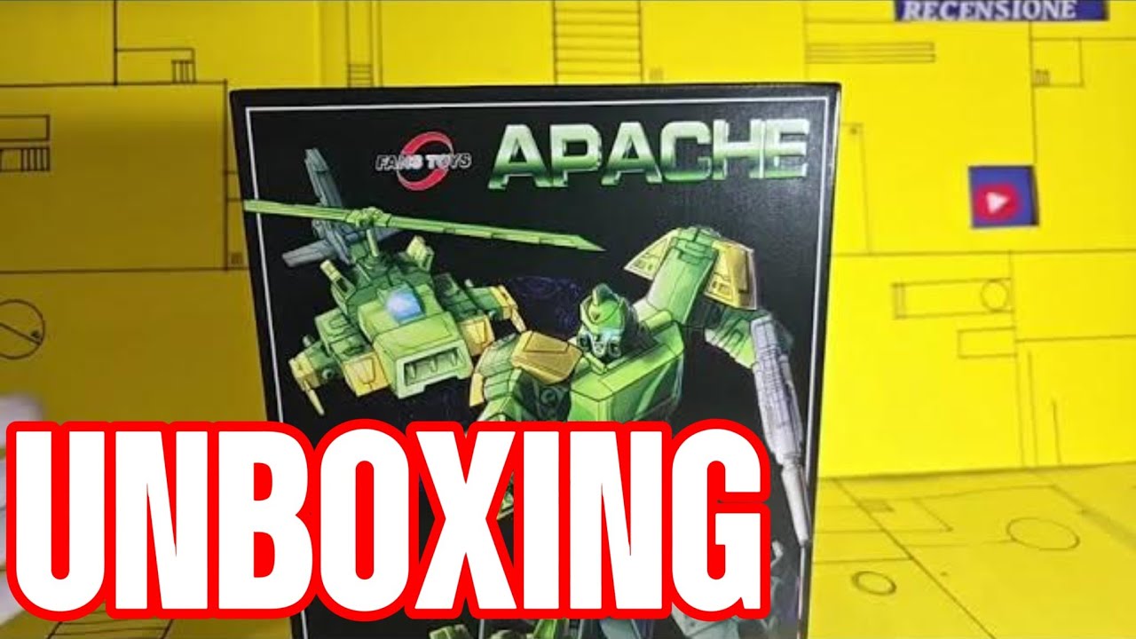 UNBOXING TRANSFORMERS fans Toys FT-19 Apache - YouTube