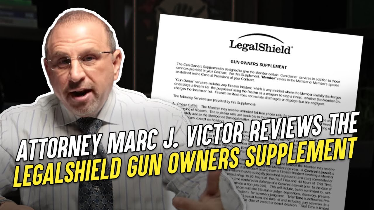 LegalShield Gun Owners Supplement Review by Attorney Marc J. Victor ...