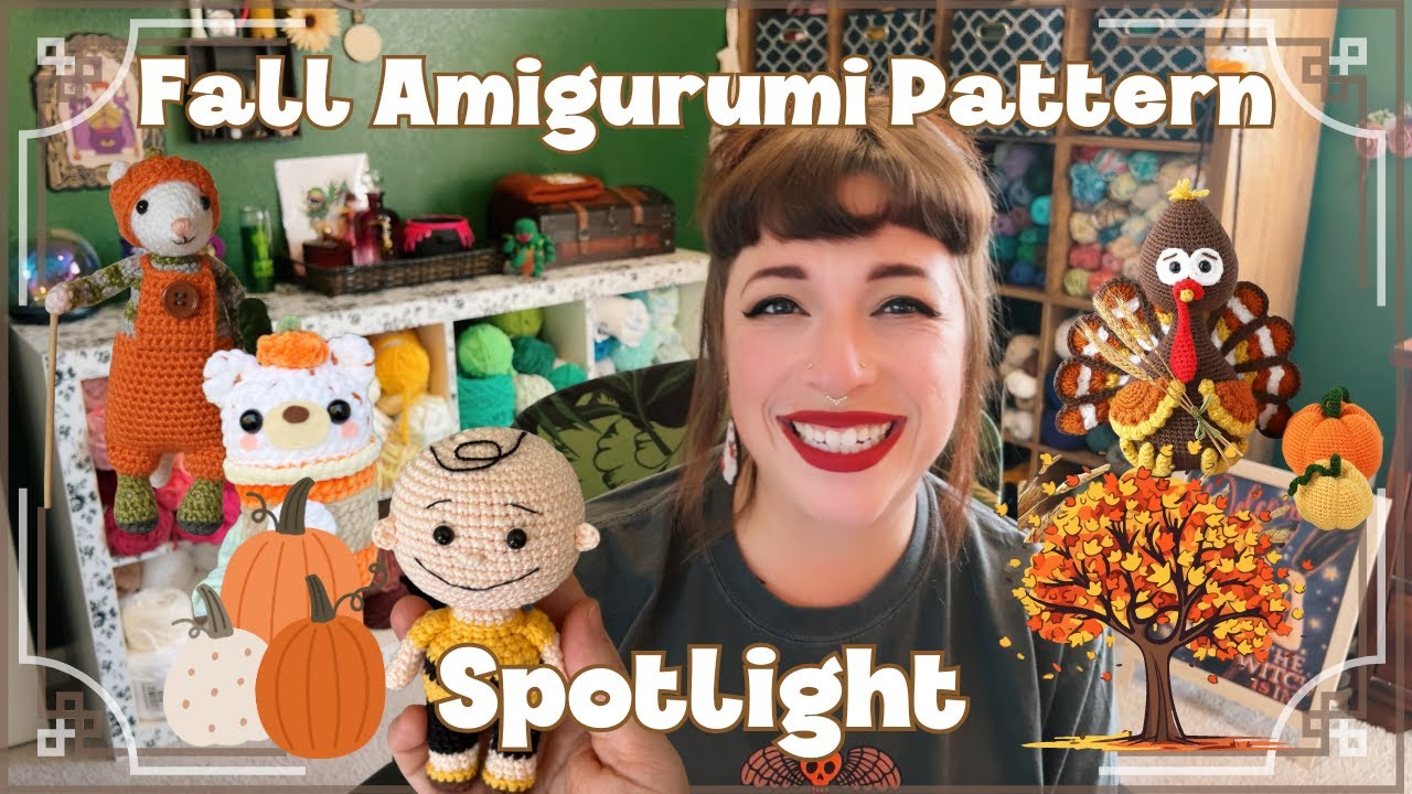 Fall Amigurumi Patterns 🍁 ⎹ Free & Paid Crochet Plushies ⎹ - YouTube