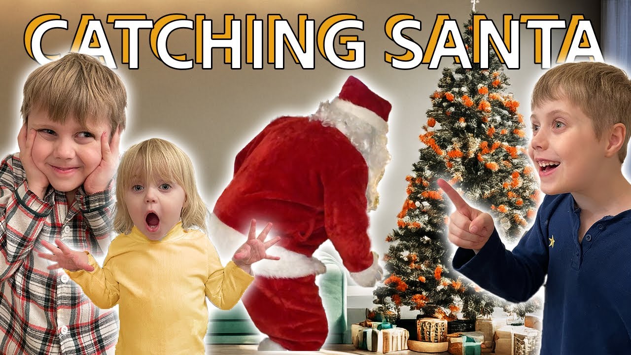 WE CAUGHT SANTA UNDER THE CHRISTMAS TREE | THAT'S SO EDWARDS - YouTube