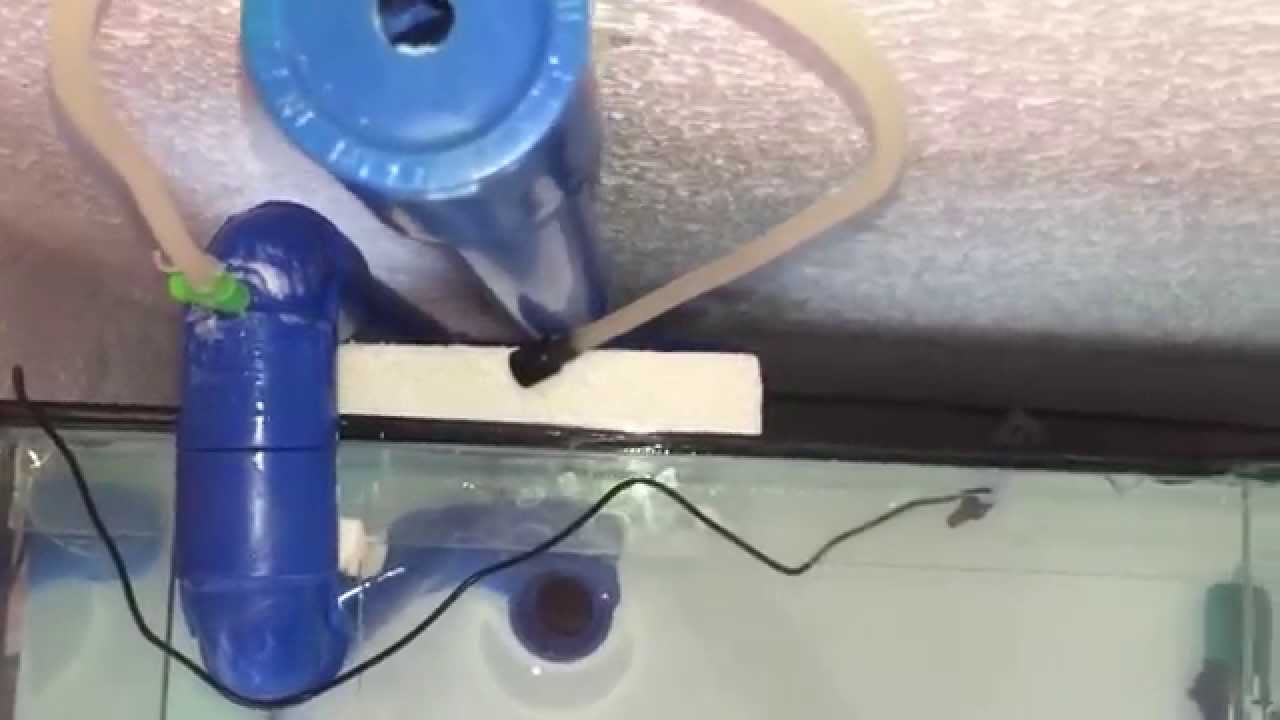 Overflow sump setup - YouTube