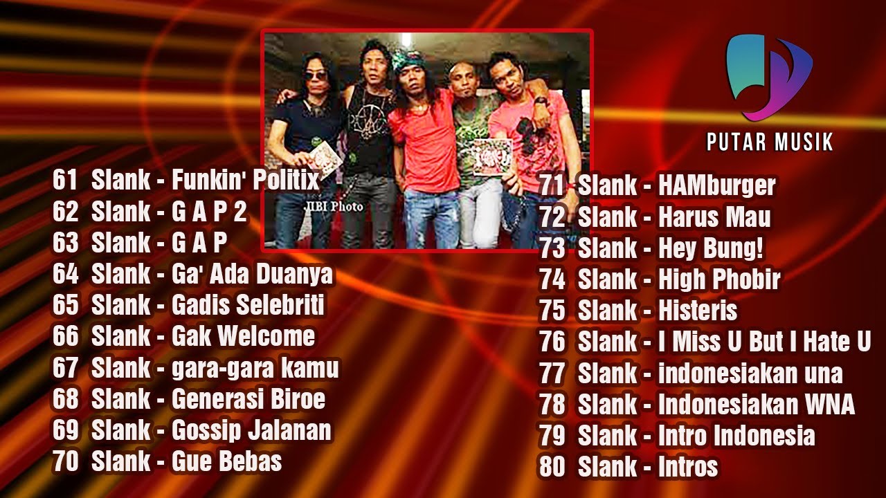 PUTAR MUSIK - ALBUM KENANGAN TERBAIK SLANK 4 - YouTube Music