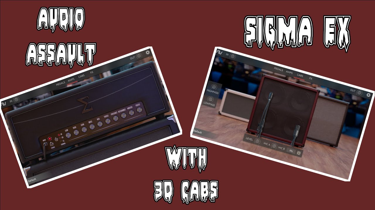 Audio Assault Sigma EX with 3D Cabs - YouTube