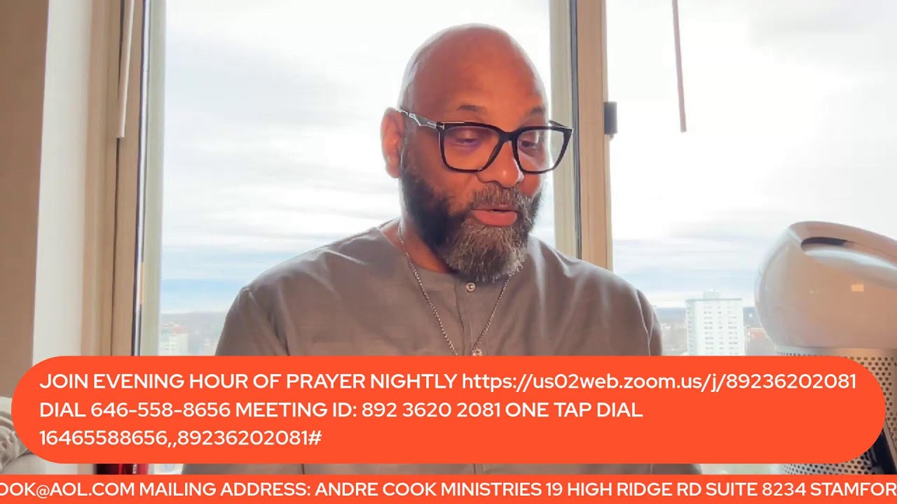 LIVE With Pastor Andre' Cook Wednesday March 12, 2025 - YouTube