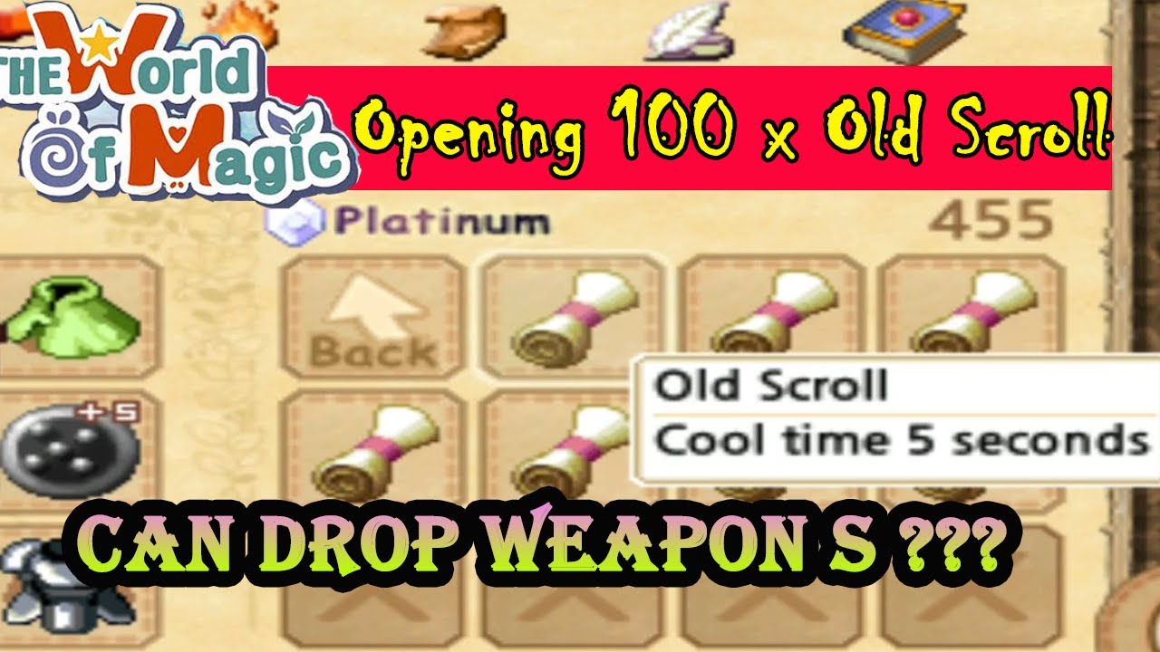TWOM IMO PART 16 : OPEN 100 OLD SCROLL ! WORTH ??? - YouTube