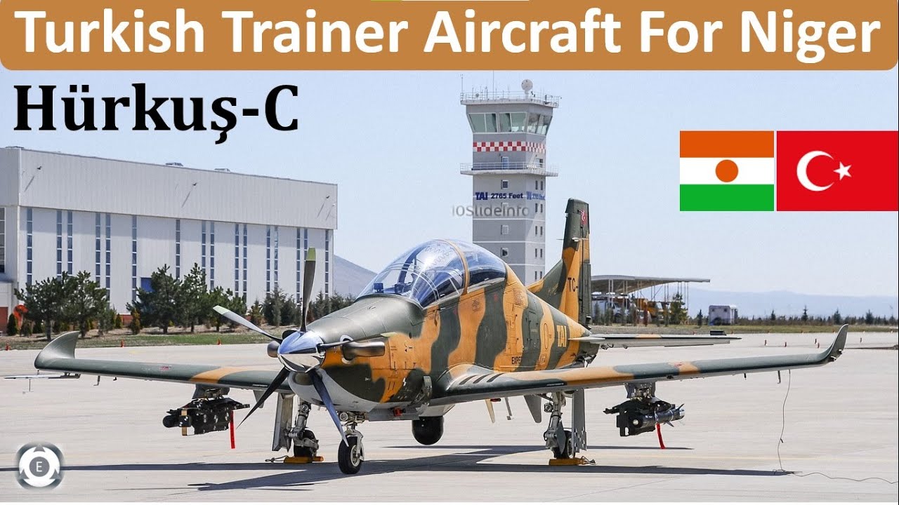 Turkish Hürkuş Light Attack Trainer Aircraft For Niger | Bayraktar TB2 ...