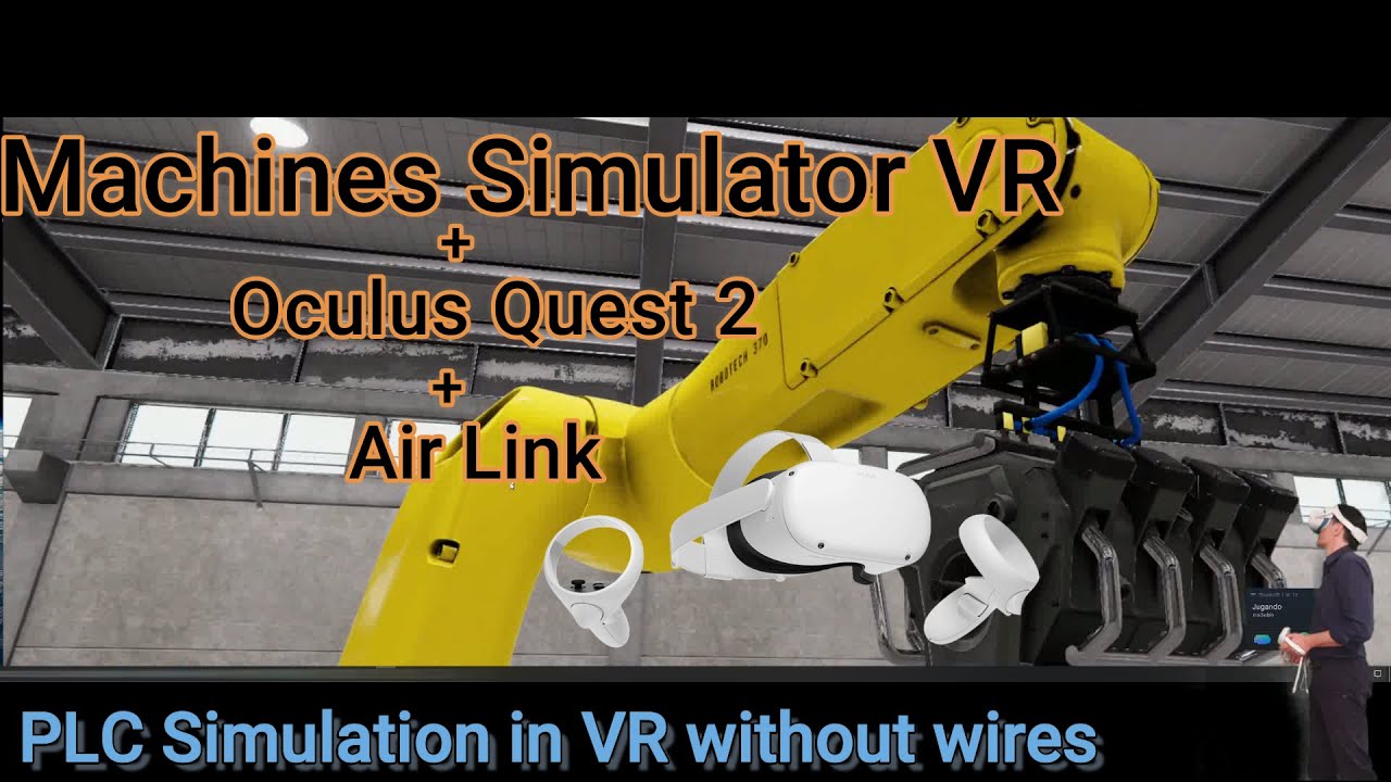 PLC Programming and simulation in Virtual Reality with Oculus Quest 2 ...