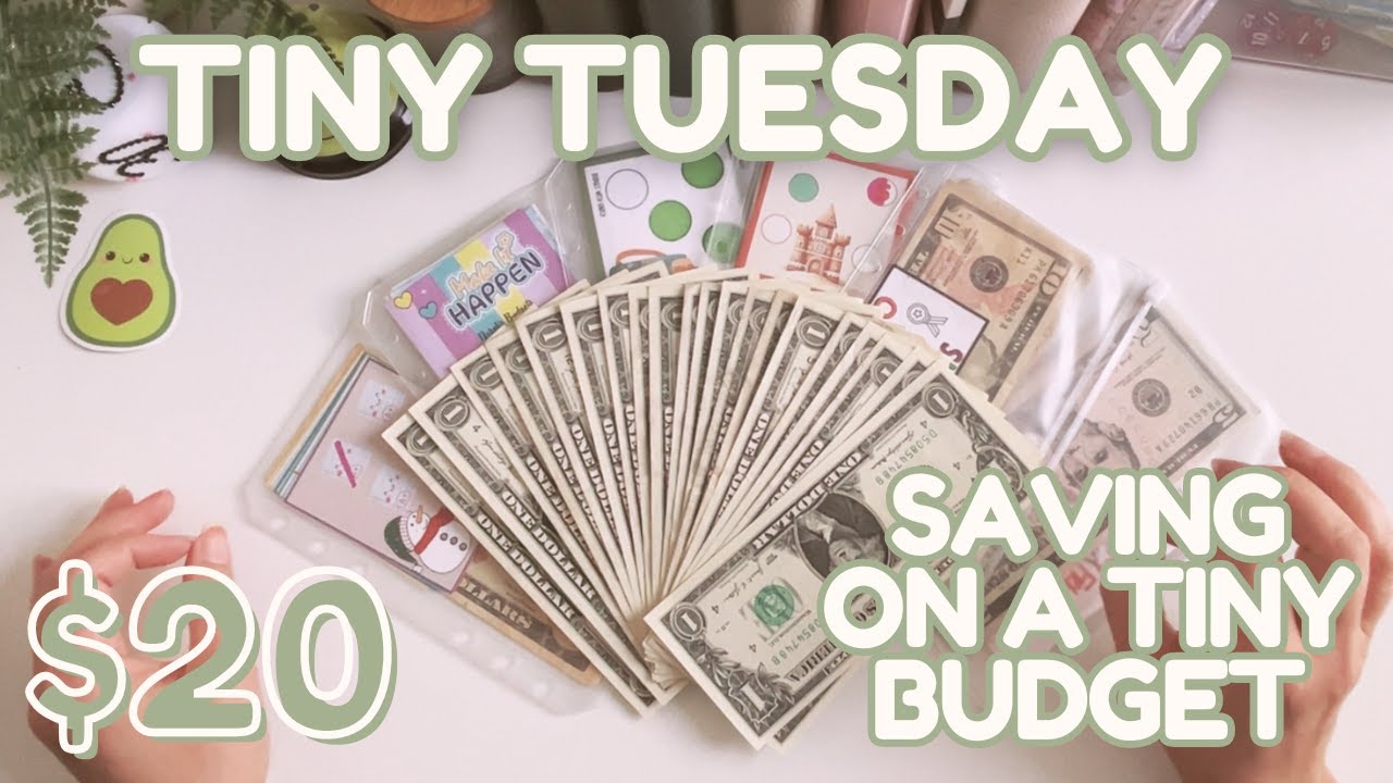 🥑 Tiny Tuesday | Saving Money on a Tiny Budget | August Week 4 - YouTube