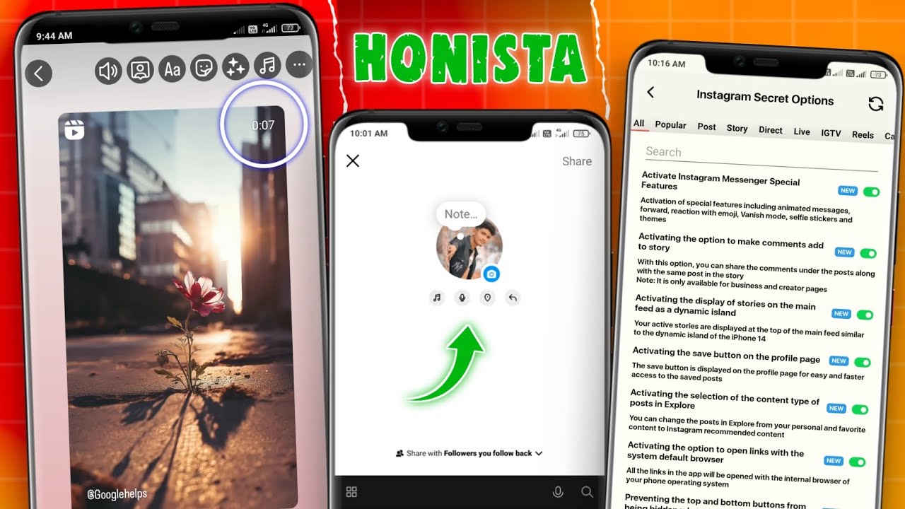 Honista iphone story/Honista iphone story setting 🤫honista round edge ...