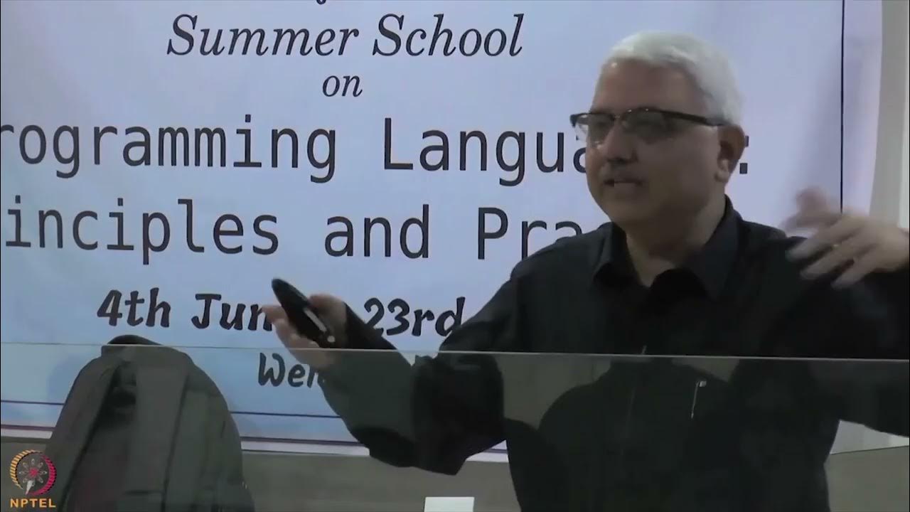 Introduction to Data Flow Analysis _ Prof Uday Khedker Session 1_part-1 #swayamprabha #ch36sp ...