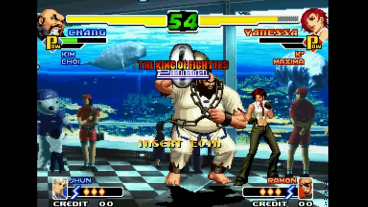 King of Fighters 2000 / arcade attract mode auto demo / Neo Geo - YouTube