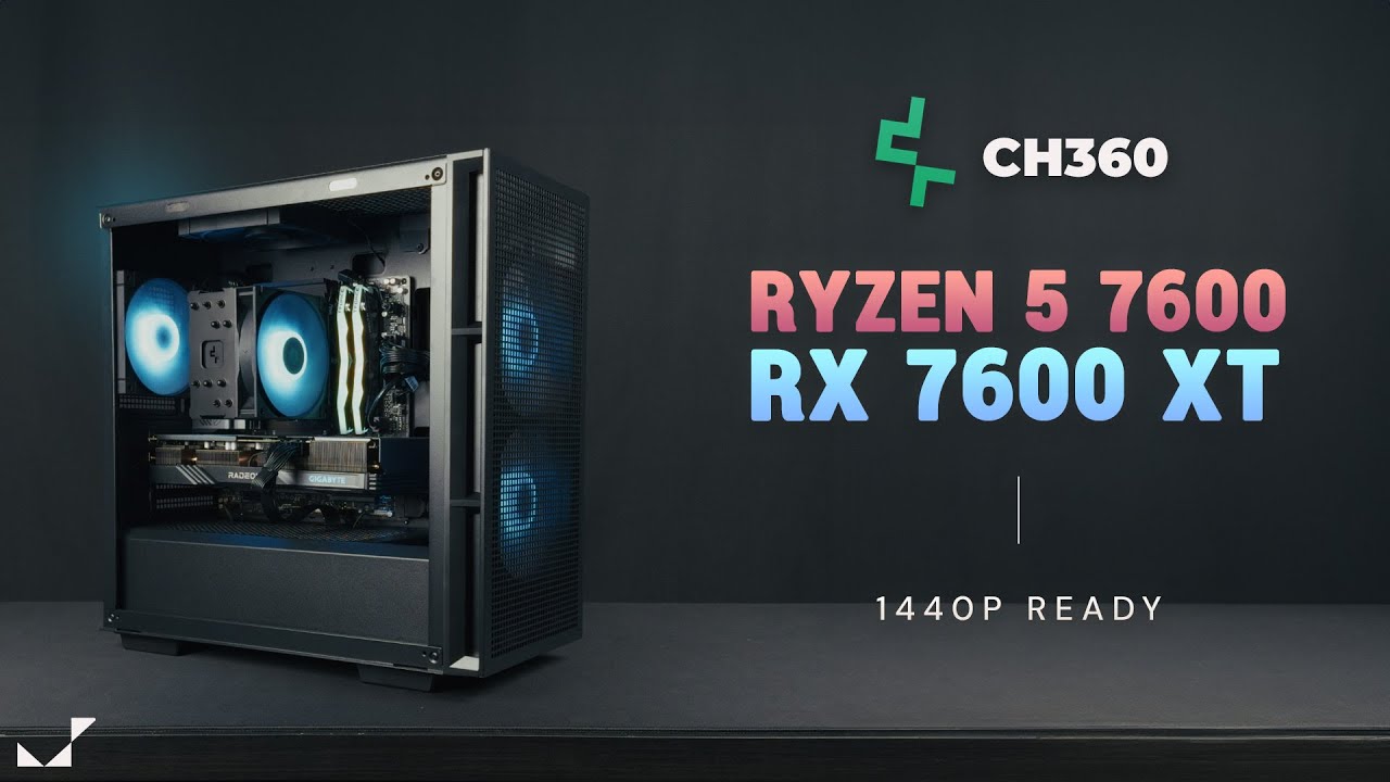 Gaming PC Build: The Minimum Specs for 1440p Gaming | DeepCool CH360 ...