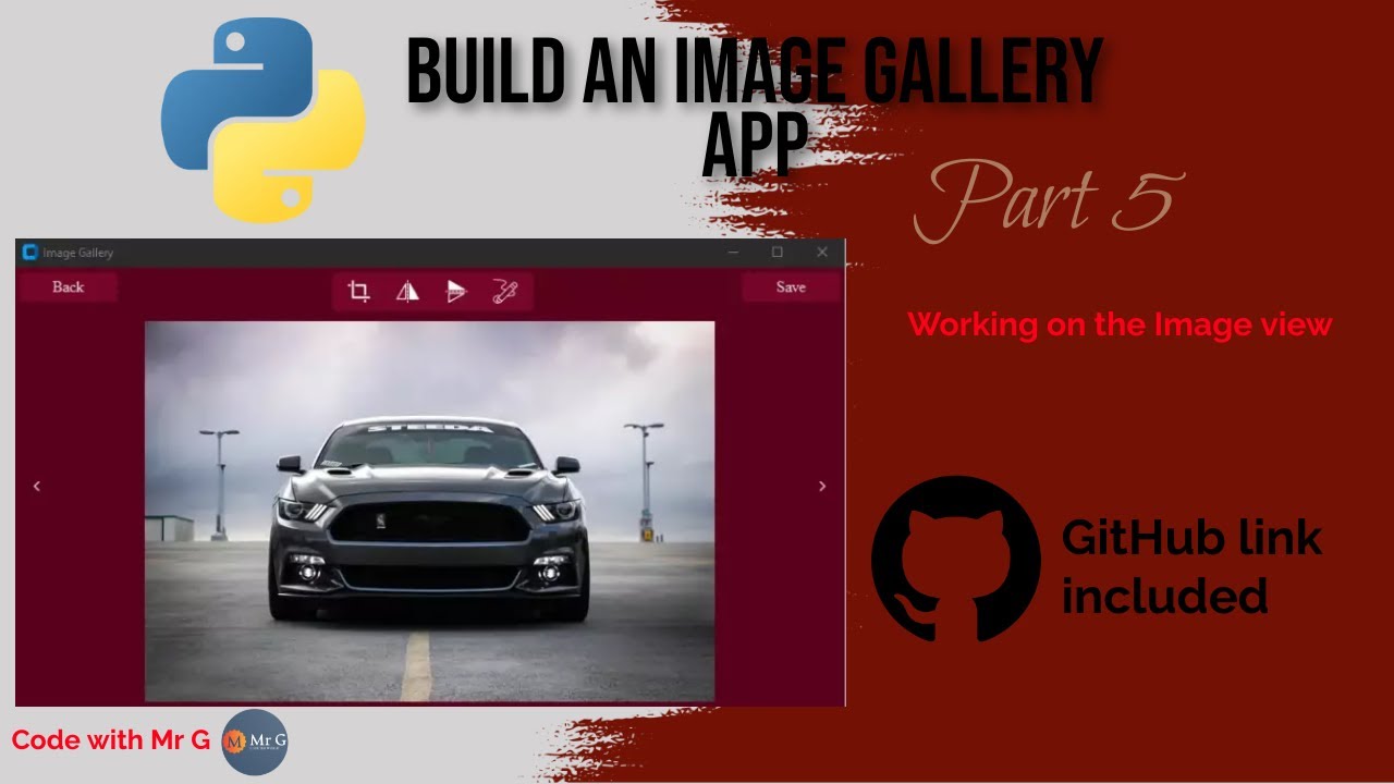 Image gallery app build in Python: Part 5 | Working on the Imageview ...
