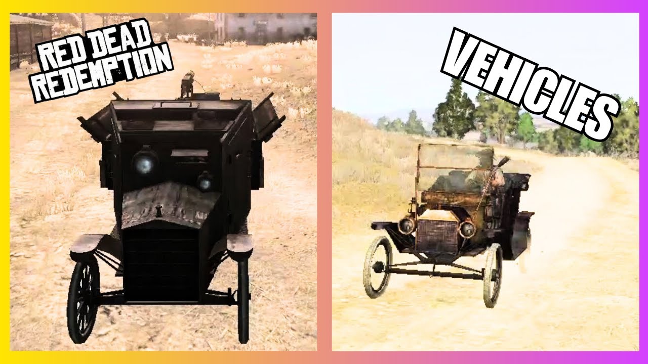 Vehicles of RDR1 - YouTube