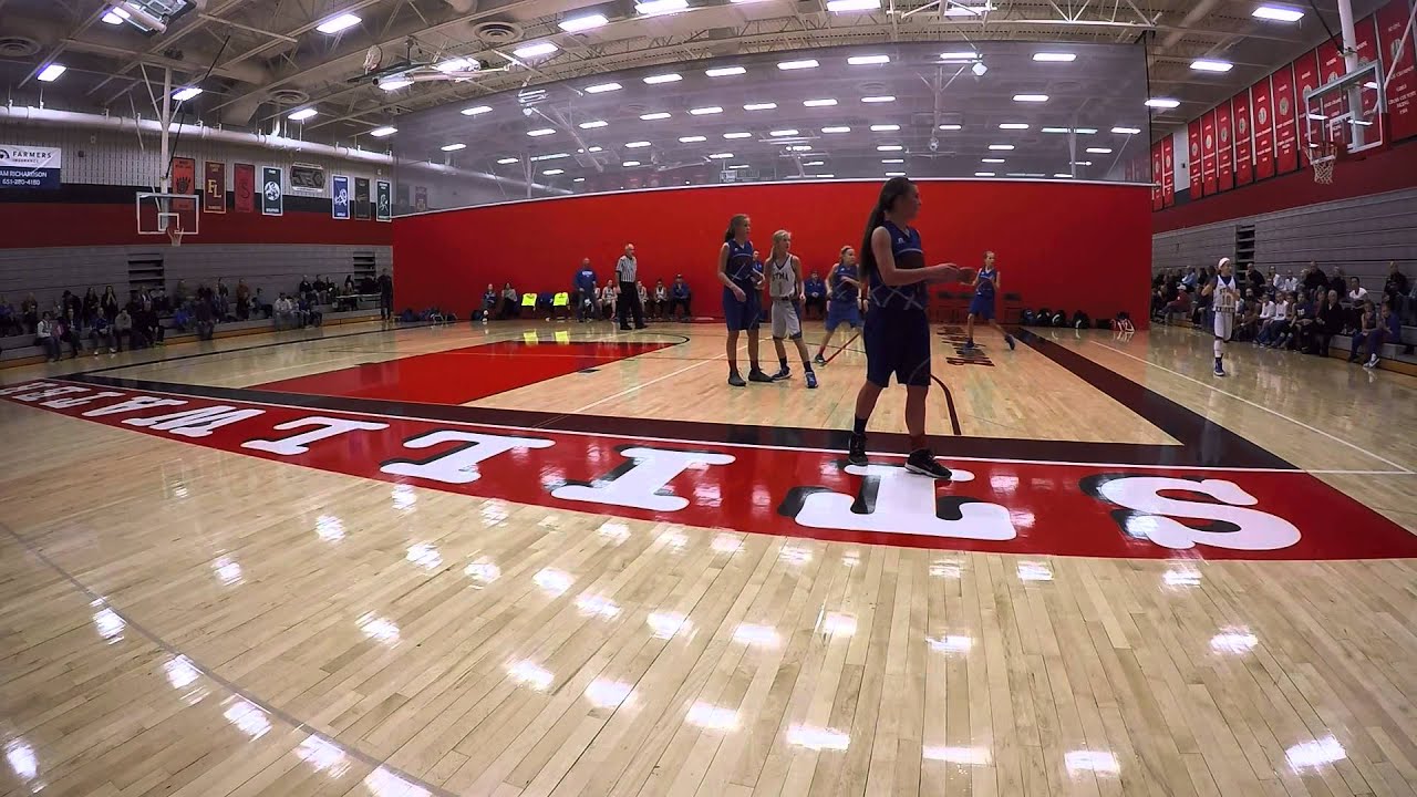 STMA GIRLS 6A BASKETBALL 2015 Part 3 VS SLP 12/13/15 - YouTube