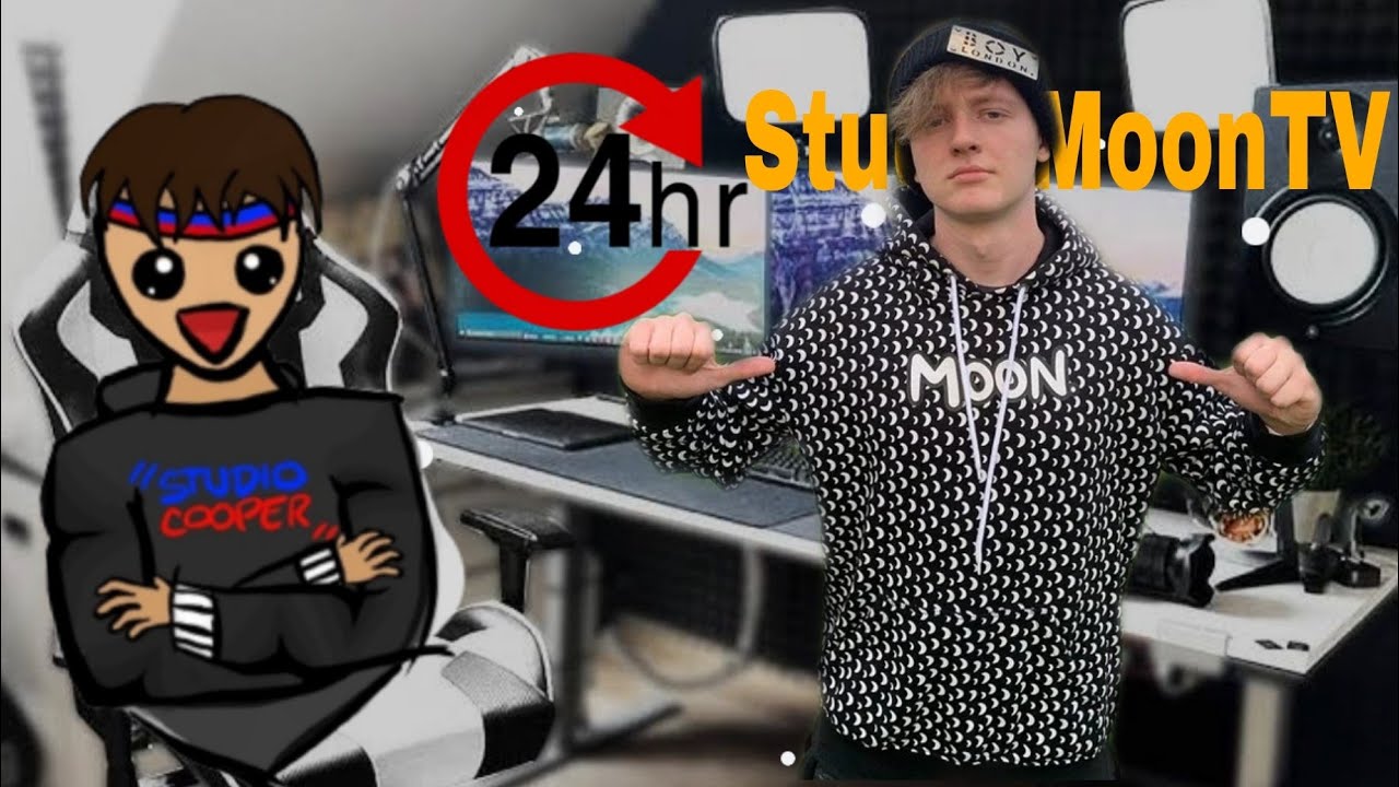 Žijem 24 h ako @StudioMoonTV - YouTube