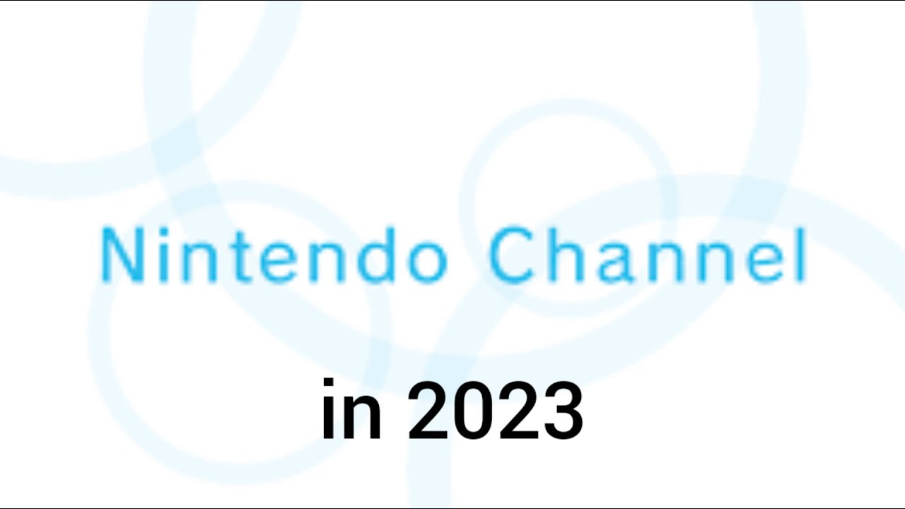 Using the Nintendo Channel in 2023 - YouTube