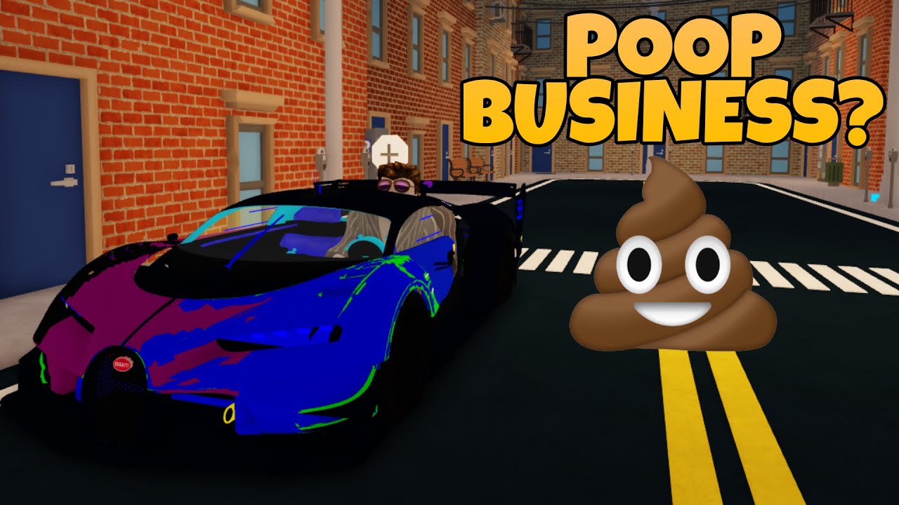 I Bought A Bugatti In Roblox By Selling Nothing, But Poop... - YouTube