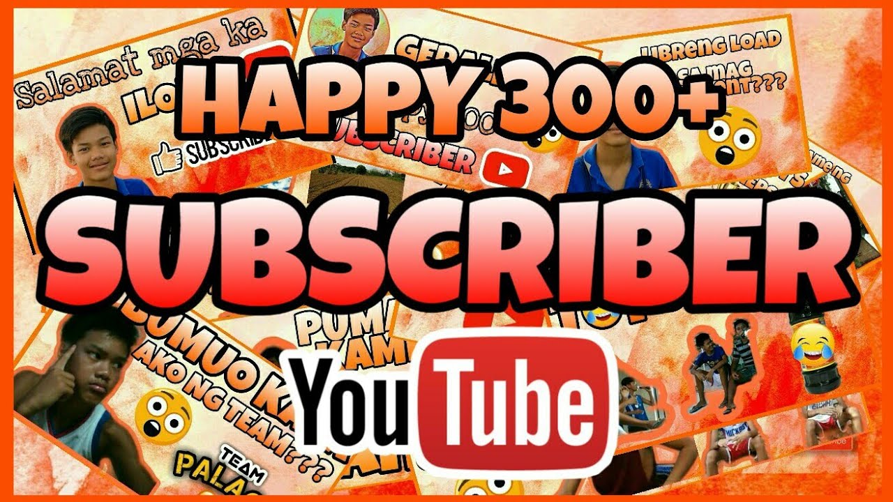HAPPY 300+ SUBSCRIBER(THANK YOU) - YouTube
