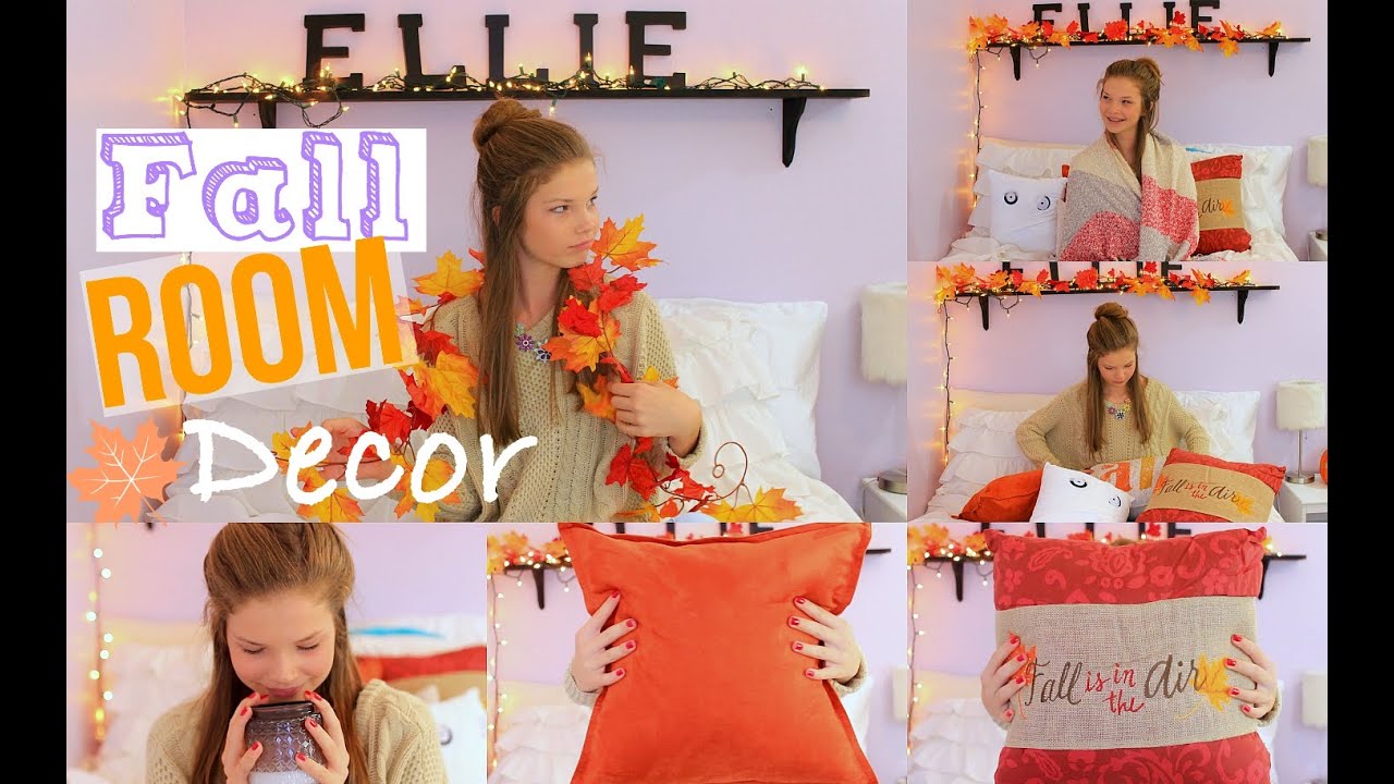 Diy Fall Room Decor 2015! - YouTube