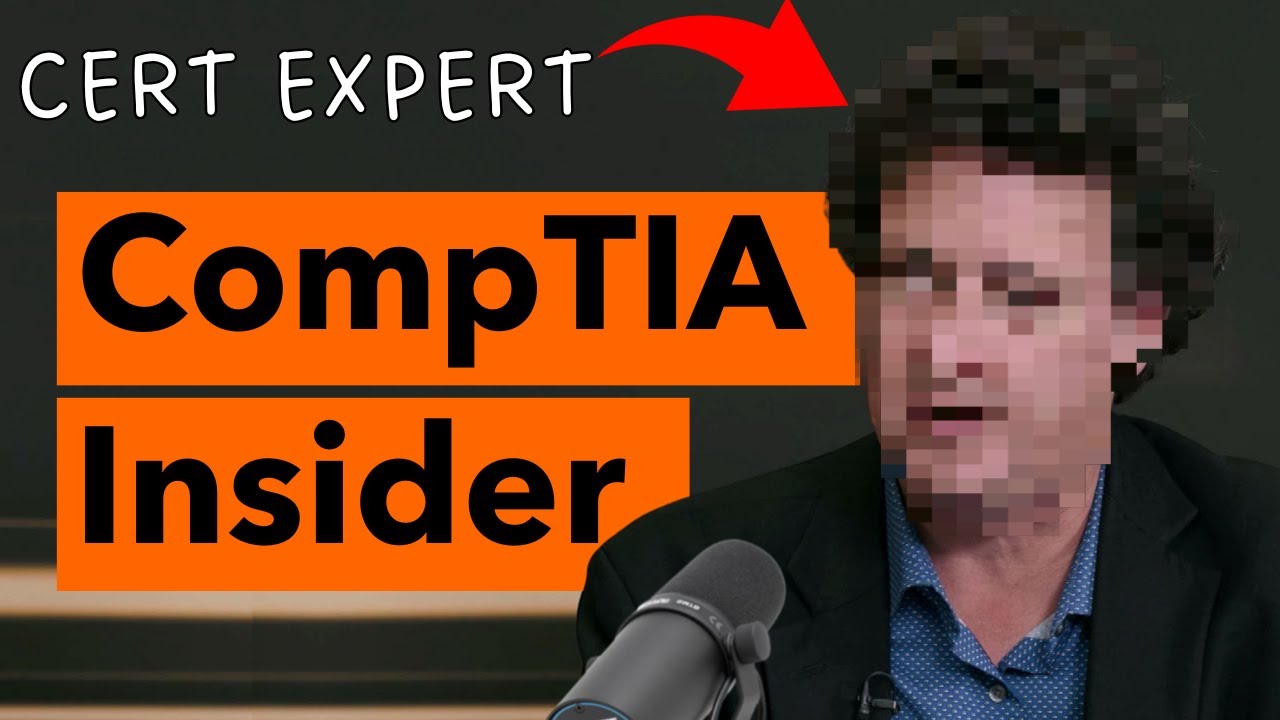 Interviewed a CompTIA employee about why their certs are BEST - YouTube