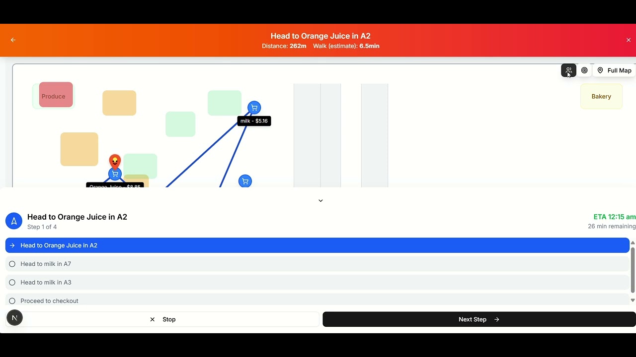 Walmart Smart Instore Navigation System - YouTube