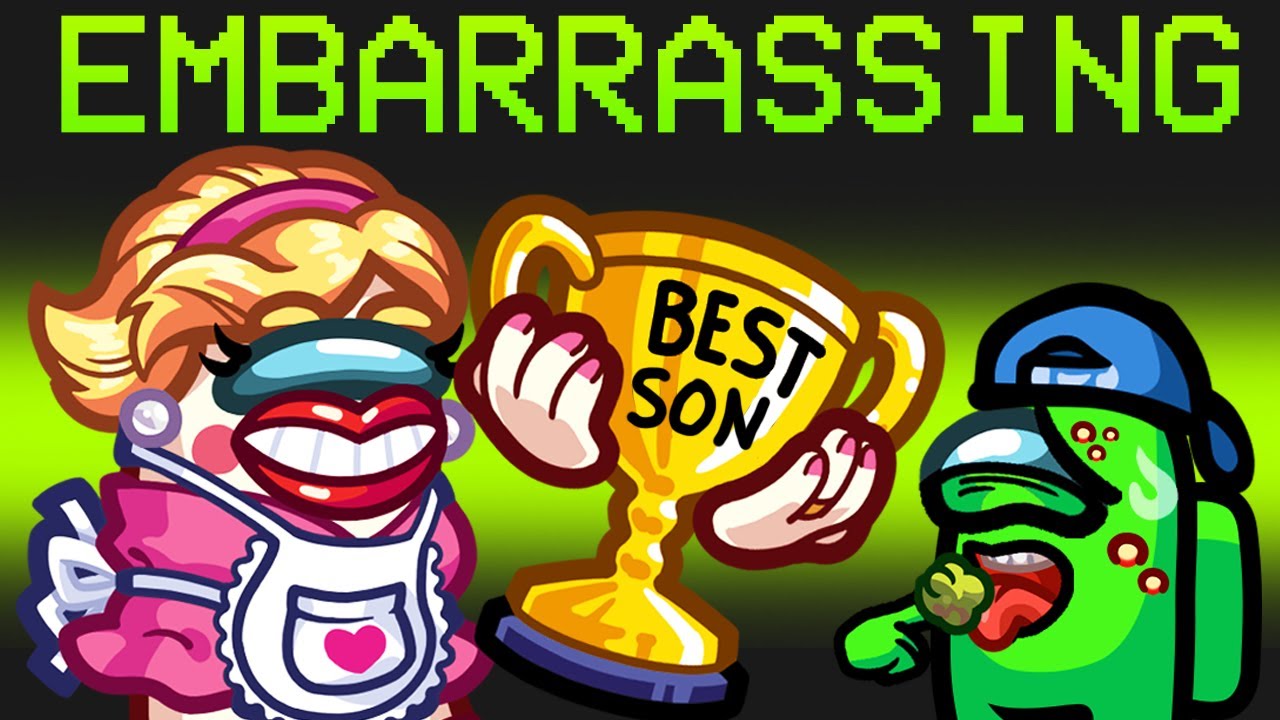 EMBARRASSING IMPOSTER ROLE in Among Us - YouTube