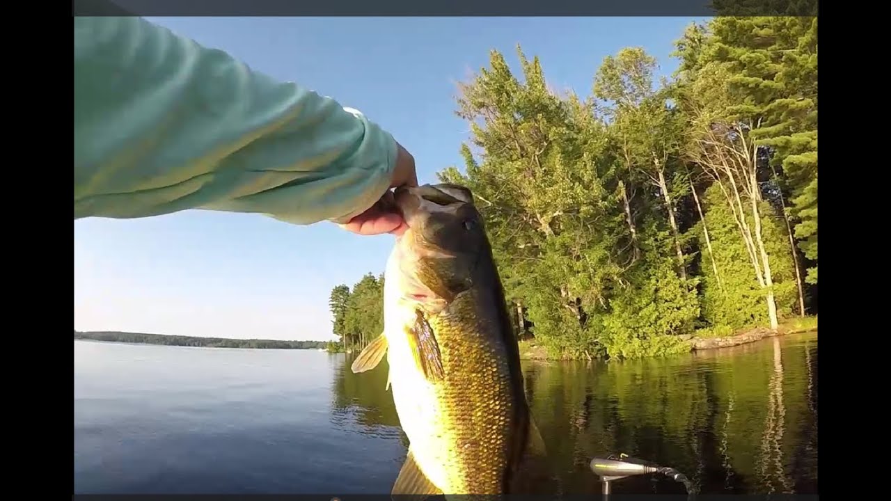 First Time Fishing Big Gull Lake - YouTube