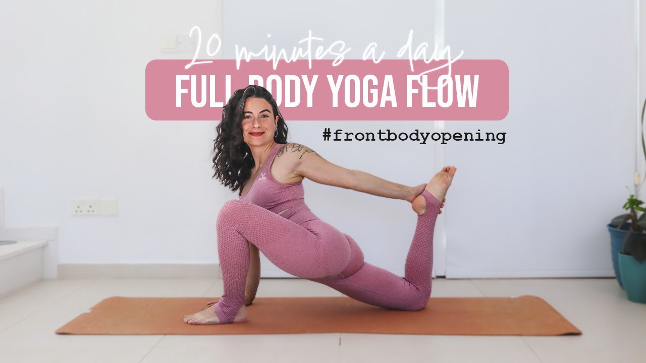 FULL BODY YOGA FLOW - Open the Front Body, Restore Inner Calm | Week ...