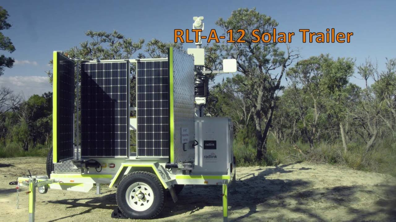 Radlink Communications - Automated Solar Trailer - YouTube
