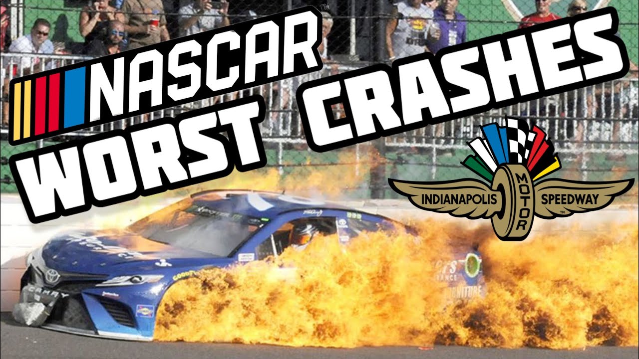 NASCAR’s Worst Crashes At Indianapolis - YouTube