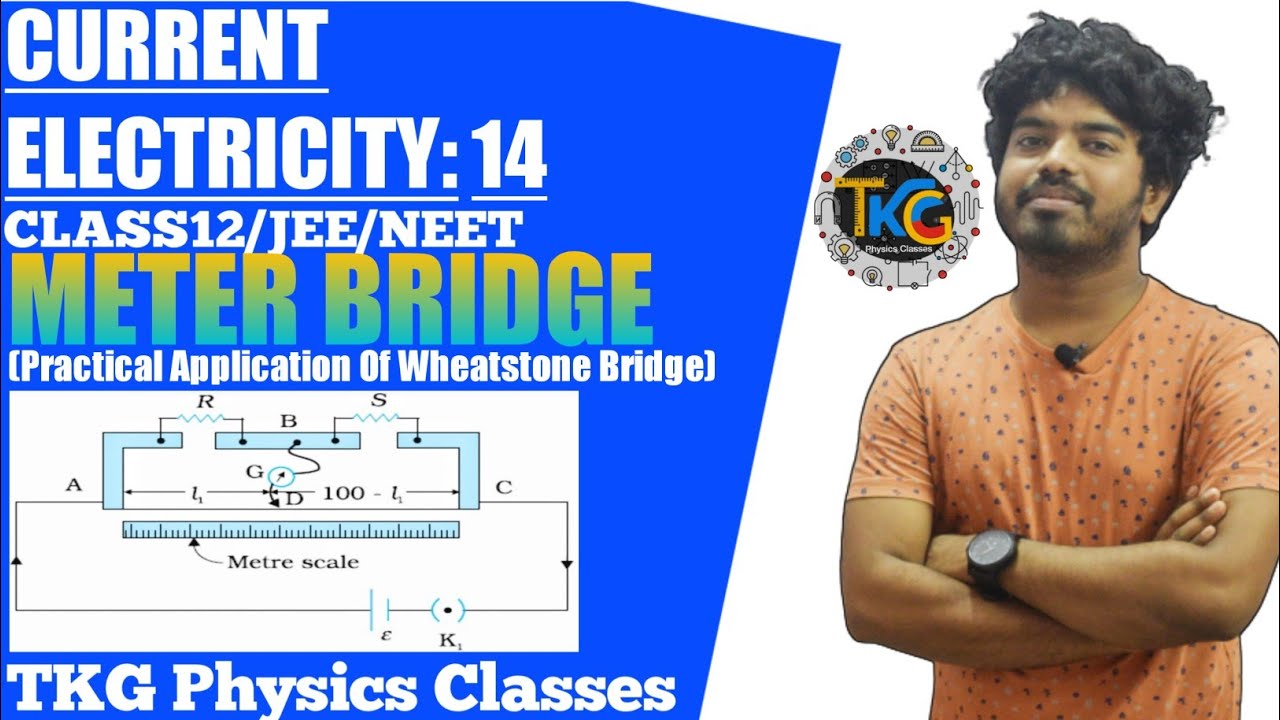 Meter Bridge Class 12| Application Of Wheatstone Bridge| Current Electricity |TKG Physics ...