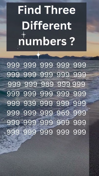 Find Three Different Numbers l Decode The Puzzle – Brain Teasers, Logic Riddles & Math ...