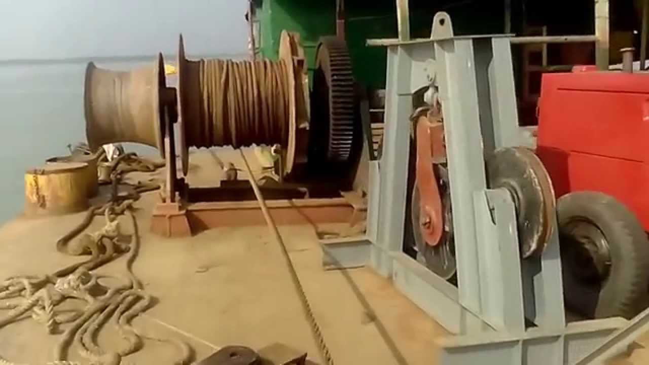 Anchor Load test in sea - YouTube