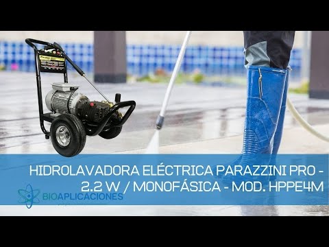 HIDROLAVADORA ELÉCTRICA PARAZZINI PRO 2 2 W MONOFÁSICA MOD HPPE4M - YouTube