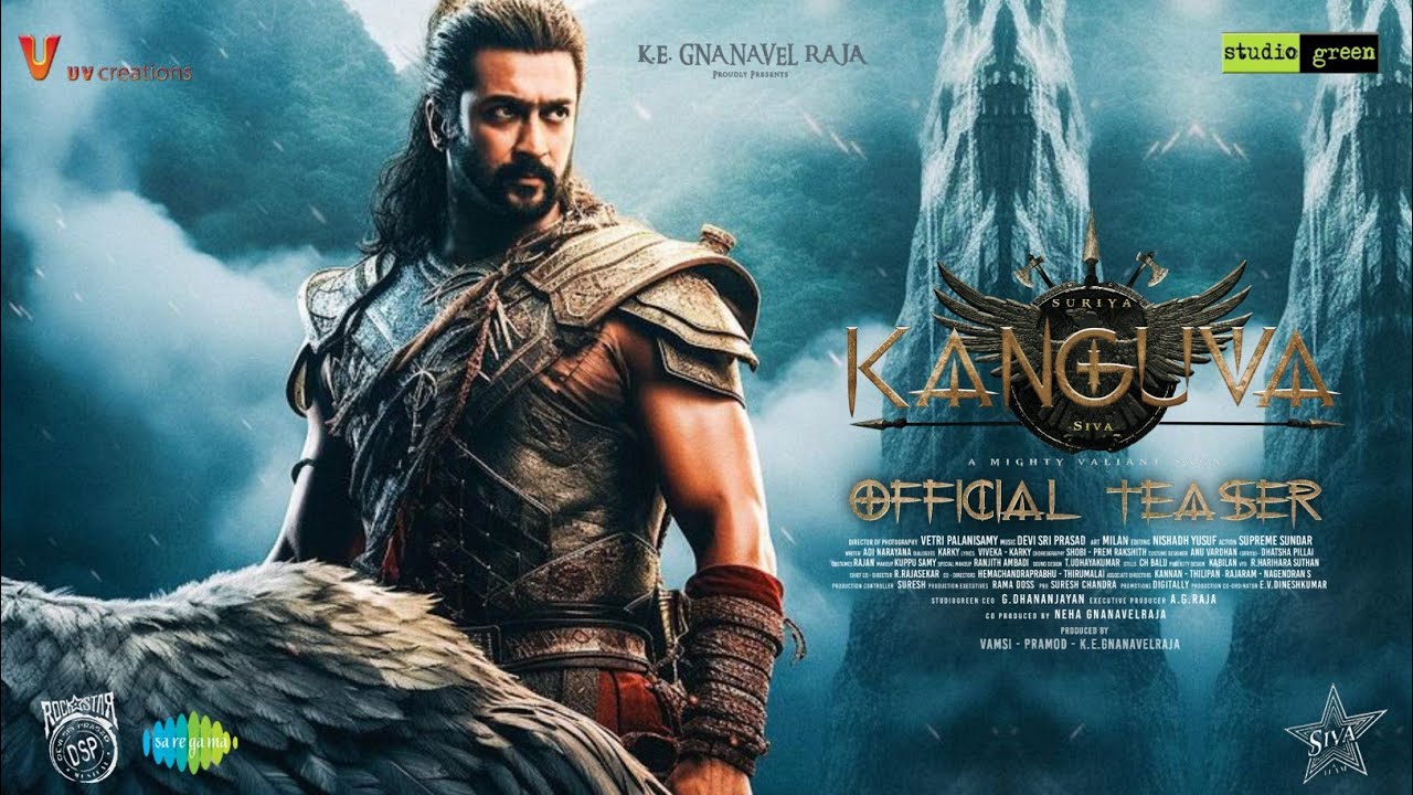 SK Times: Exclusive💥Kanguva Movie Teaser, Glimpse, Suriya, Shiva, Disha ...