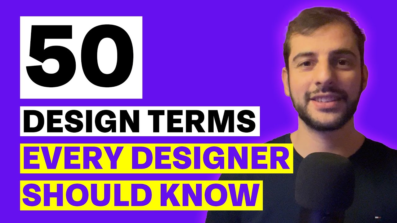 50 design terms you should know | Free course of 10 days of Photoshop ...