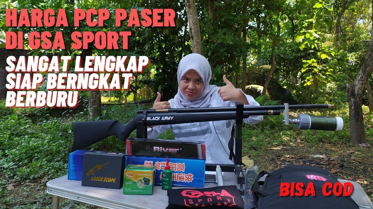 [ HARGA PCP PASER IKAN ] Order Full Set Senapan Angin PCP Ruger Paser ...