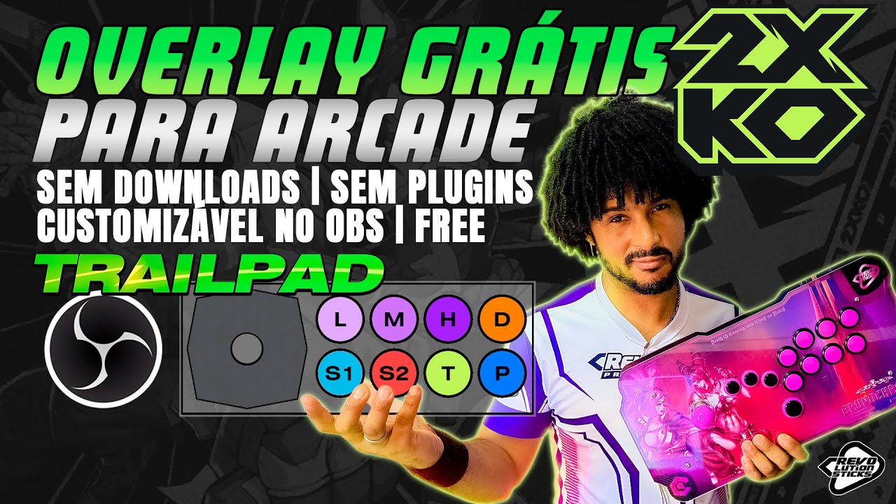 Como instalar Overlay Arcade no OBS sem baixar nada. Grátis e ...
