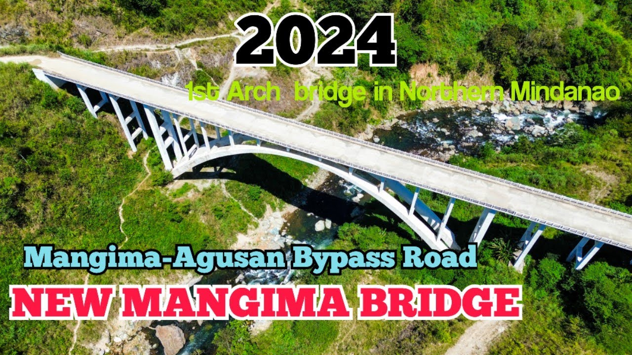 New Mangima Bridge : Part of Mangima-Agusan Bypass Road Project |March ...