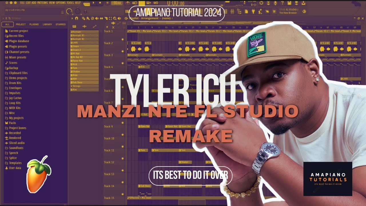 Masterpiece YVK ft Tyler ICU - Manzi Nte | FL Studio Remake - YouTube