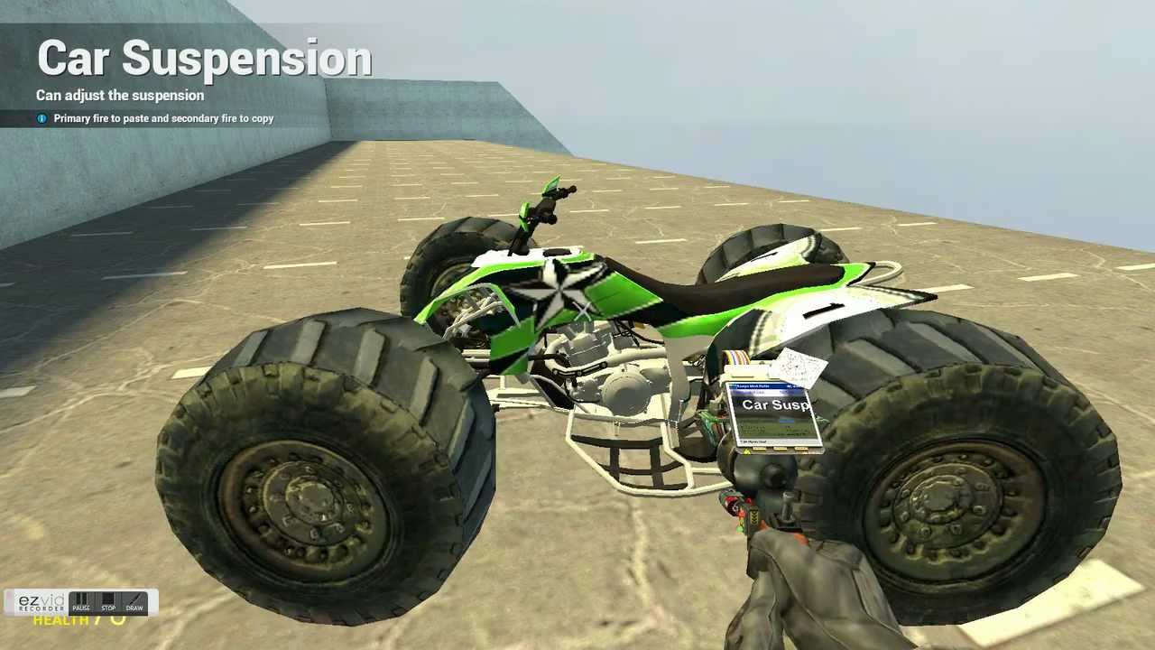 Garry's Mod 4-wheeler Ramping - YouTube