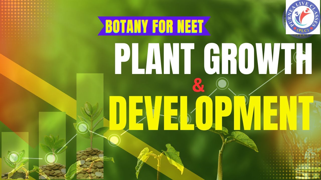 NEET | BOTANY | PLANT GROWTH & DEVELOPMENT | PYQs | LECTURE-1 | BY ...