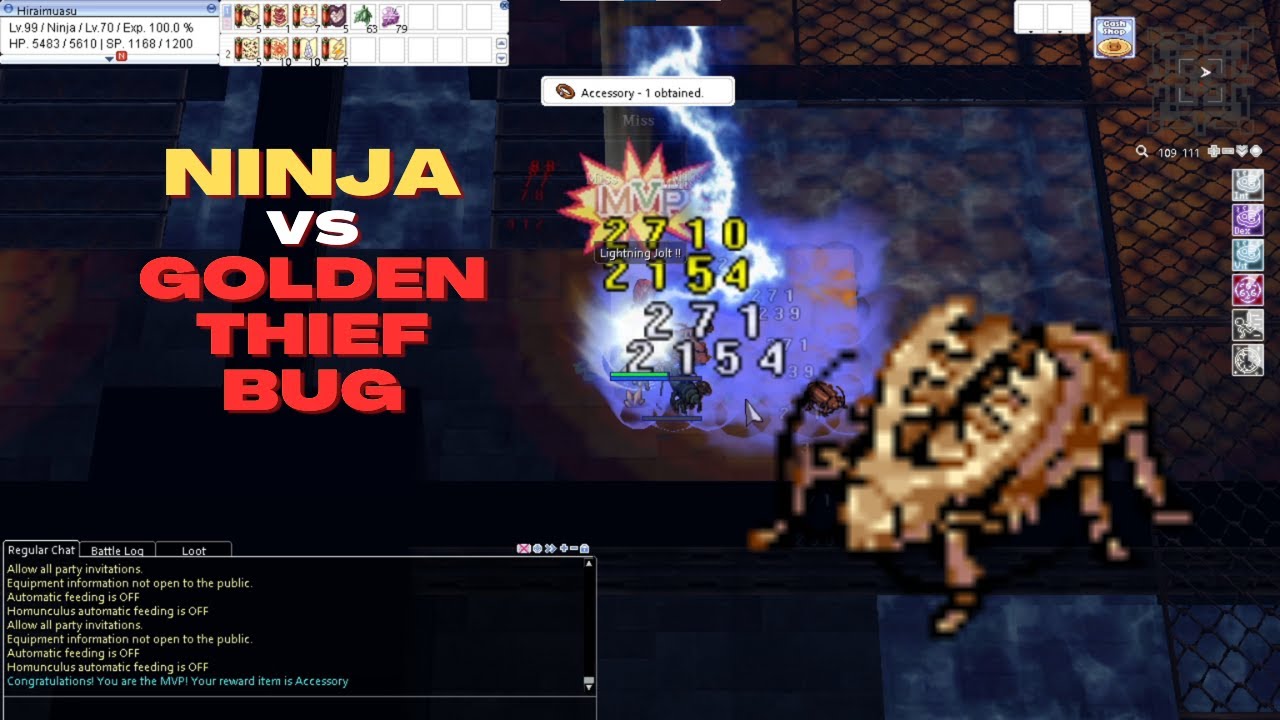 Ninja vs GTB | Magic Build | Ragnarok Pre-Renewal - YouTube