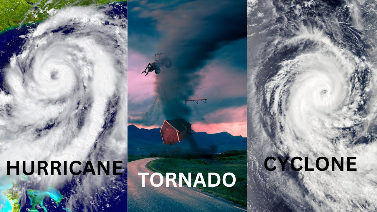 Hurricane, Tornado, and Cyclone | What is the difference? - YouTube