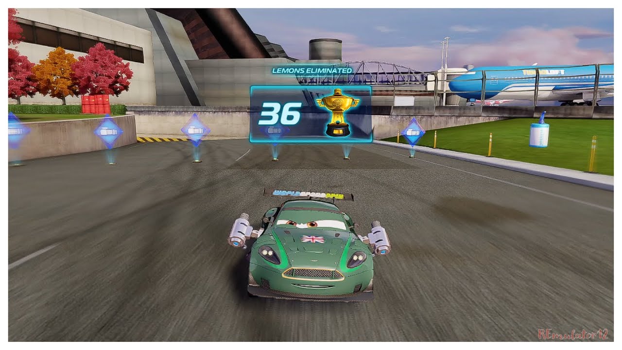 Cars 2 The Video Game | Nigel Gearsley - Attack Mode (Machine Guns ...