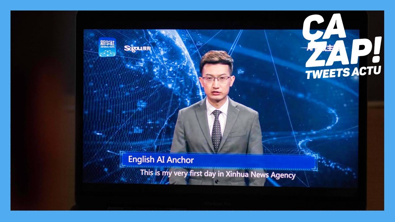 Chine. Un robot plus vrai que nature présente le JT. - YouTube